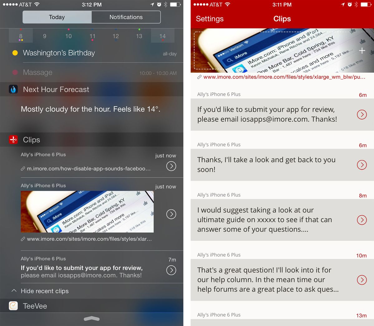 Clips: The best way to copy, paste, and re-use text snippets on your iPhone and iPad | iMore