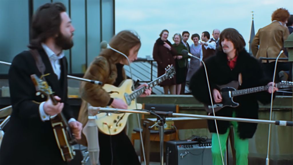 Watch the Beatles perform Get Back during their Savile Row rooftop ...