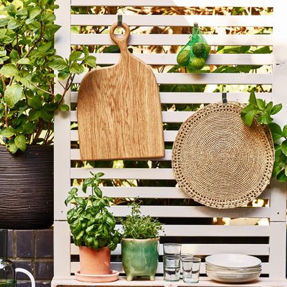 How to create a mini outdoor kitchen | Ideal Home