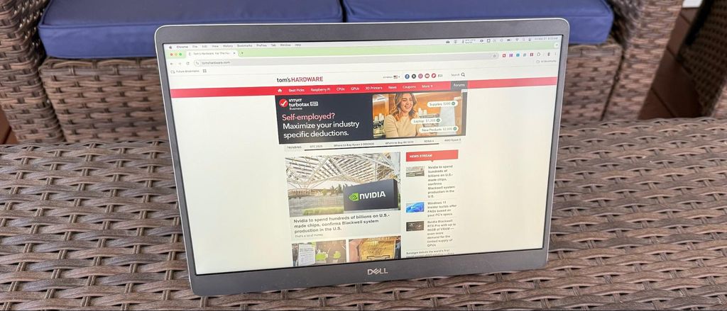 Dell Pro 14 Plus (P1425) 14-inch portable monitor review: Long on ...