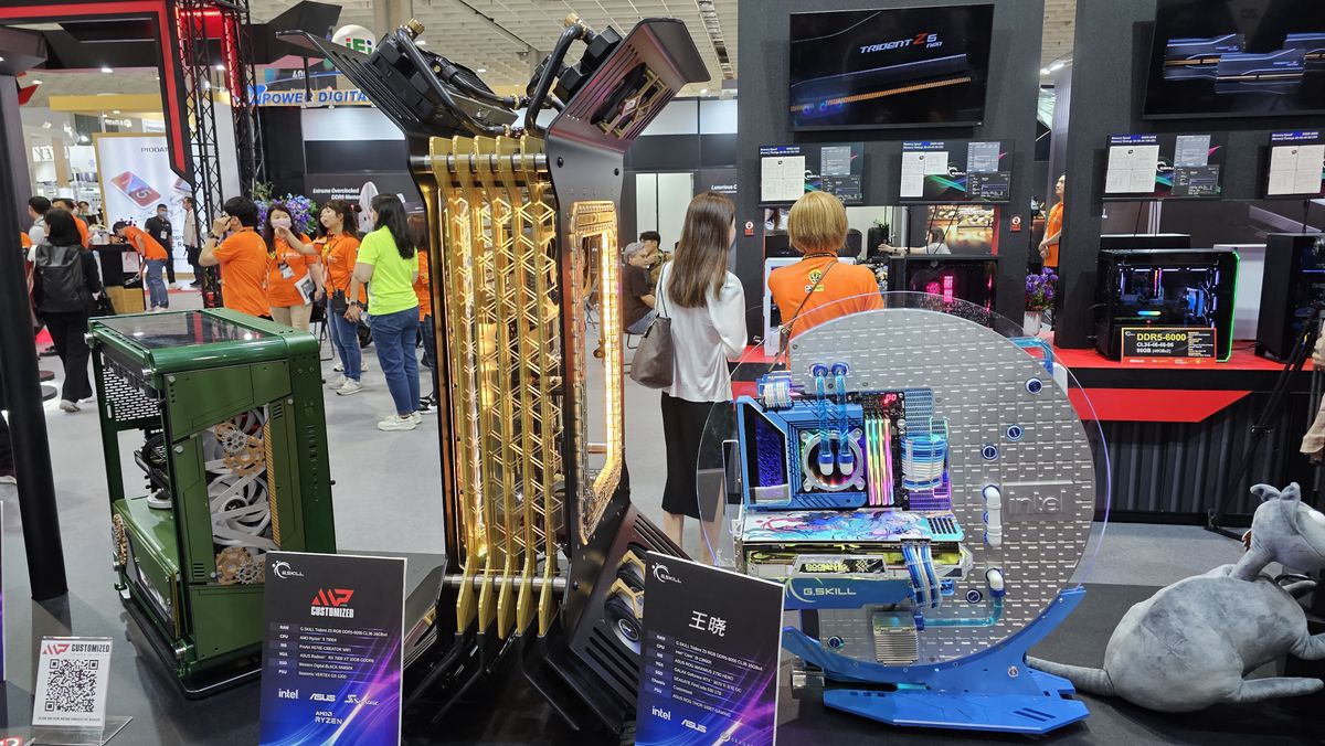 Coolest Case Mods of Computex 2023: Alien Facehuggers, Motorcycles and More | Tom's Hardware