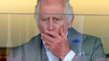 King Charles's 'sausage fingers' appear at Glastonbury | Woman & Home