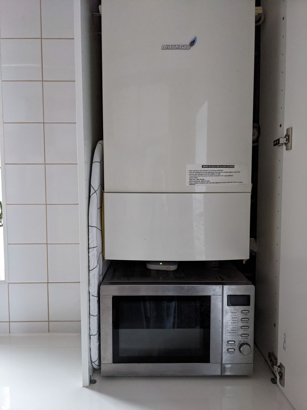 How to box in a boiler using IKEA's SEKTION cabinet frame | Real Homes