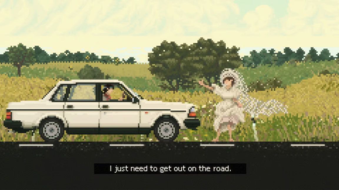 Keep Driving review: a stunning pixel art road trip | Creative Bloq