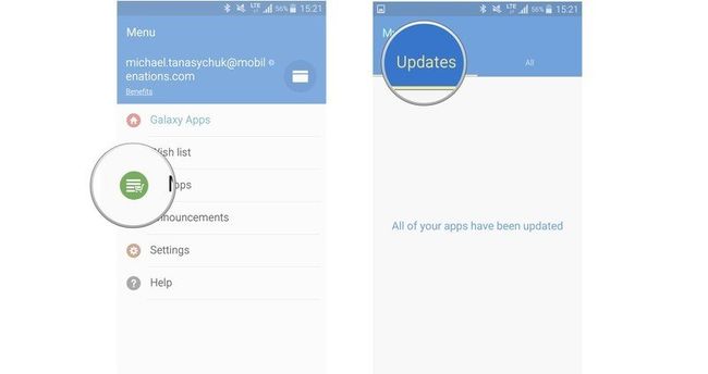 How to download and update apps through Galaxy Apps on your Samsung ...