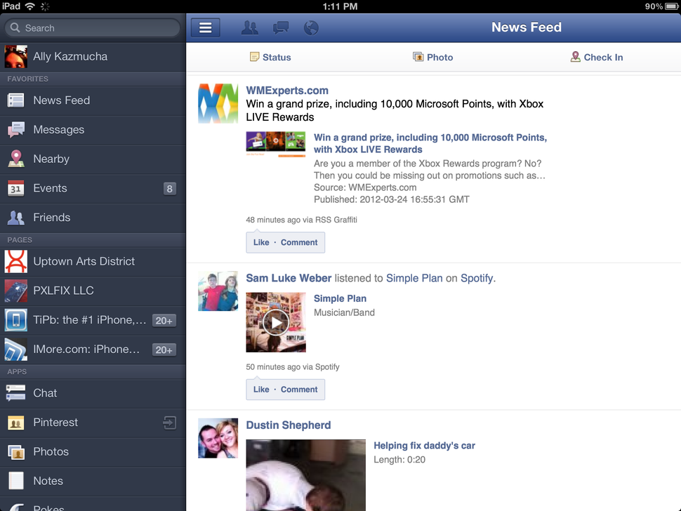 How to use Facebook on your new iPad | iMore