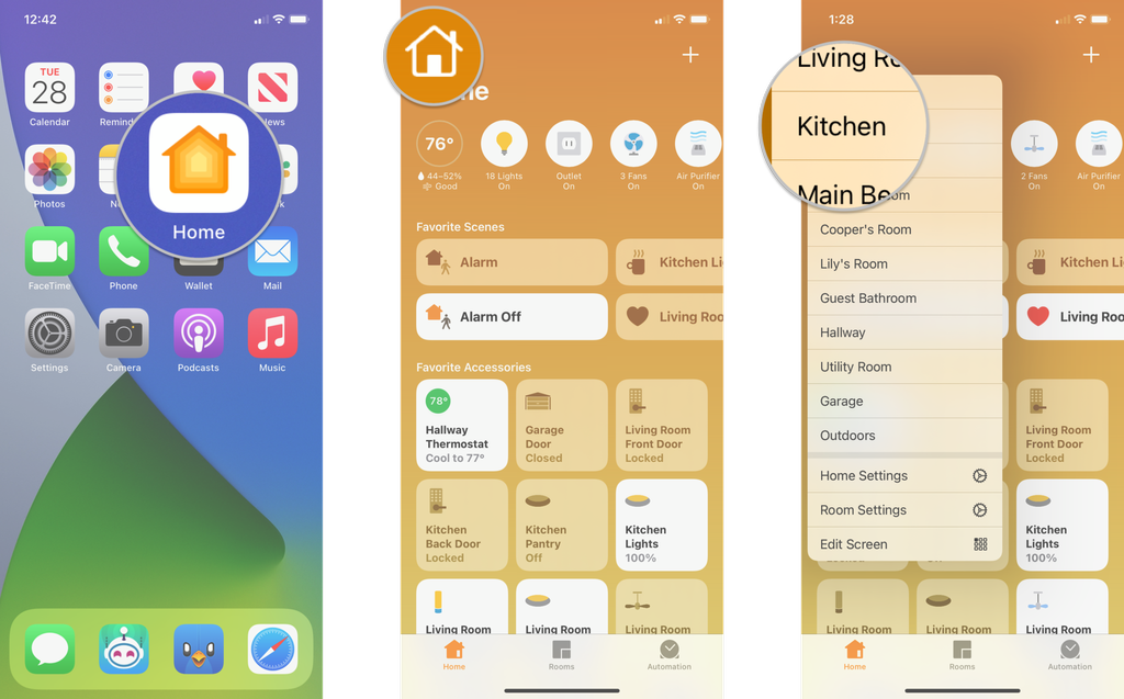 How to set your favorite scenes and accessories in the Home app | iMore