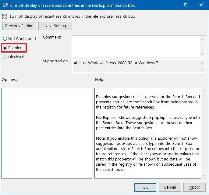 How to clear search history in File Explorer on Windows 10 | Windows ...