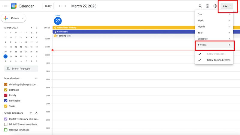 How to create a custom view in Google Calendar | Android Central