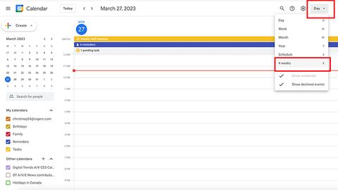 How to create a custom view in Google Calendar | Android Central