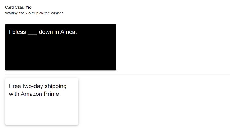 How to play Cards Against Humanity online with friends, family or on ...