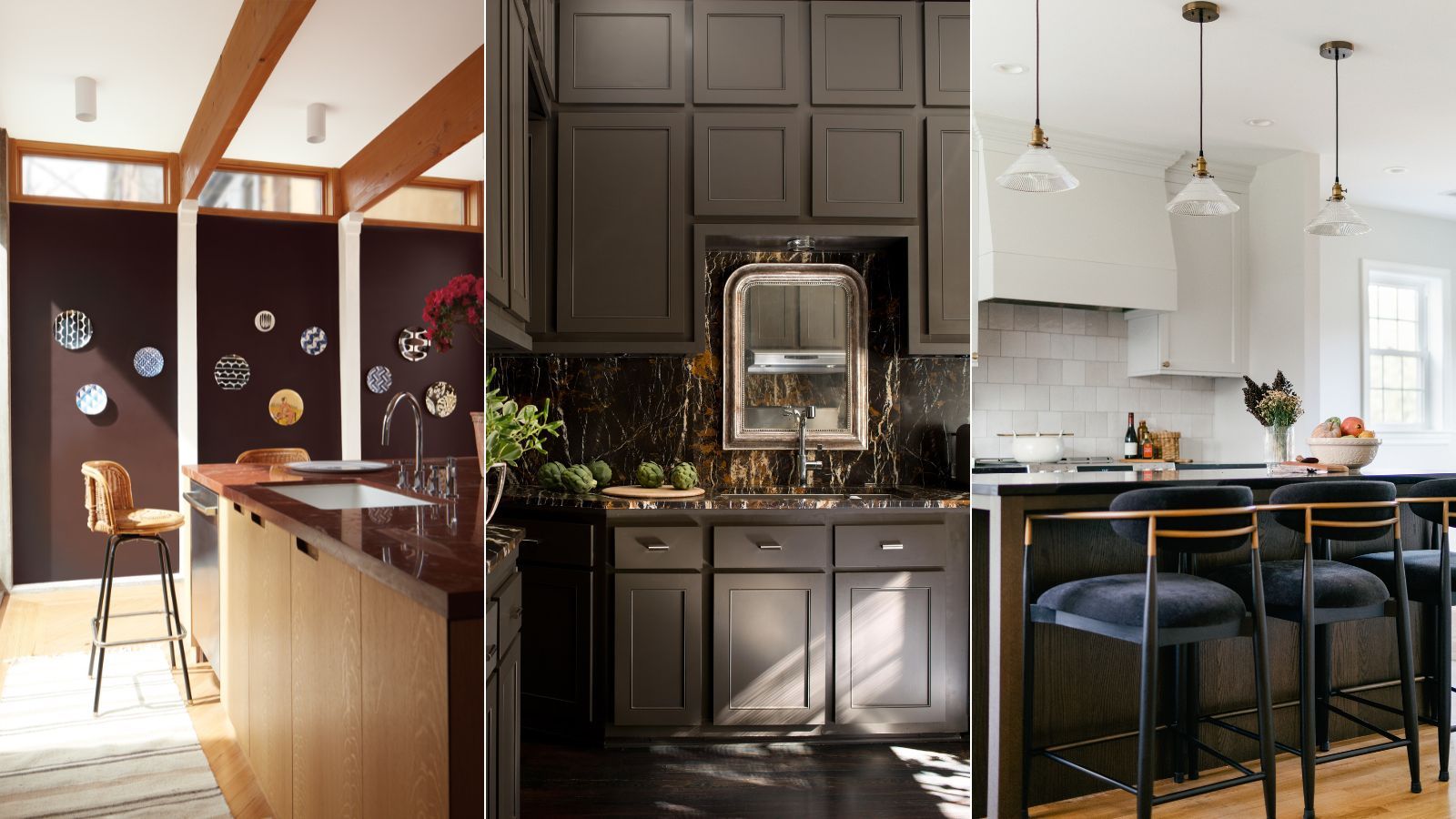 5 brown kitchen ideas to make your space look more expensive | Homes ...