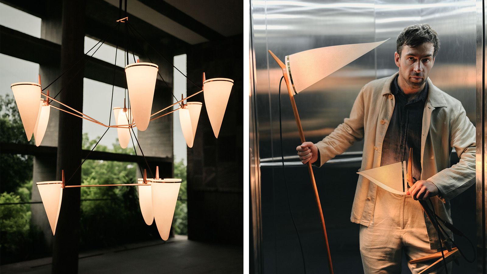 Joe Armitage's new lighting is inspired by family heirlooms | Wallpaper*