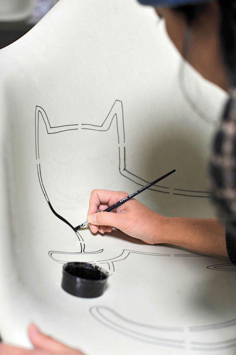 Eames chair with Steinberg cat now in production from Vitra | Wallpaper*