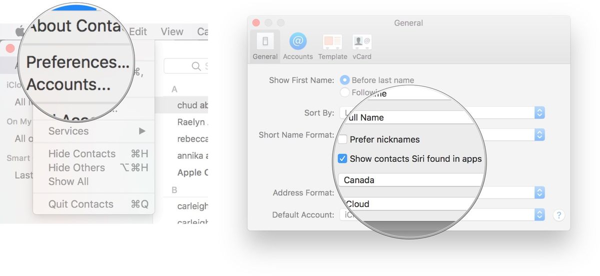 How to enable or disable contacts, location, and event suggestions on ...