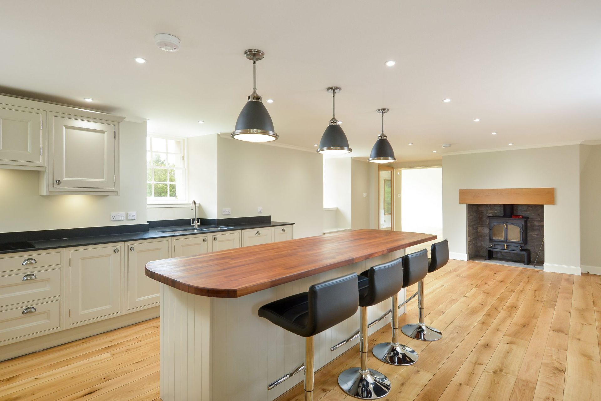 A spectacularly renovated baronial home set in lush grounds in Scotland ...