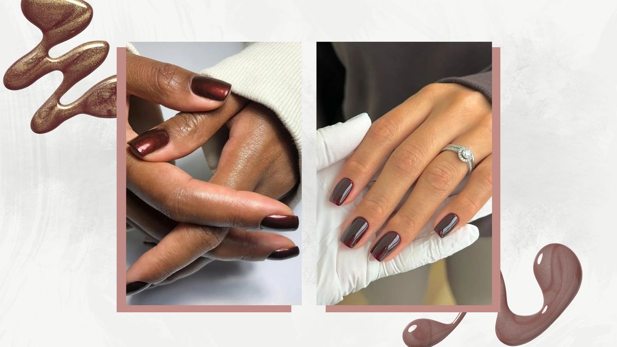 Why cola nails are the nostalgic trend to wear this autumn | Woman & Home