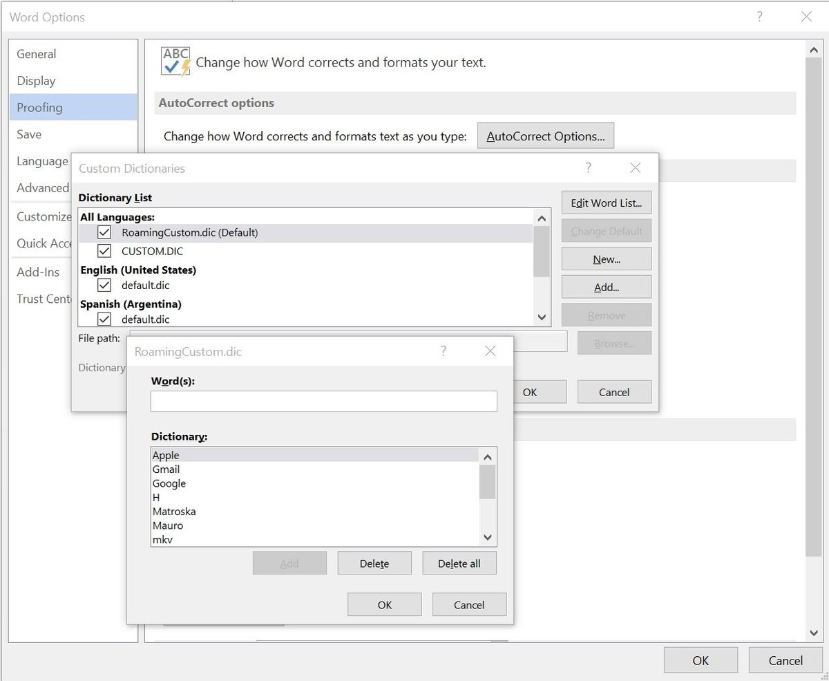 How to disable auto-correct and highlighted misspelled words in Windows ...