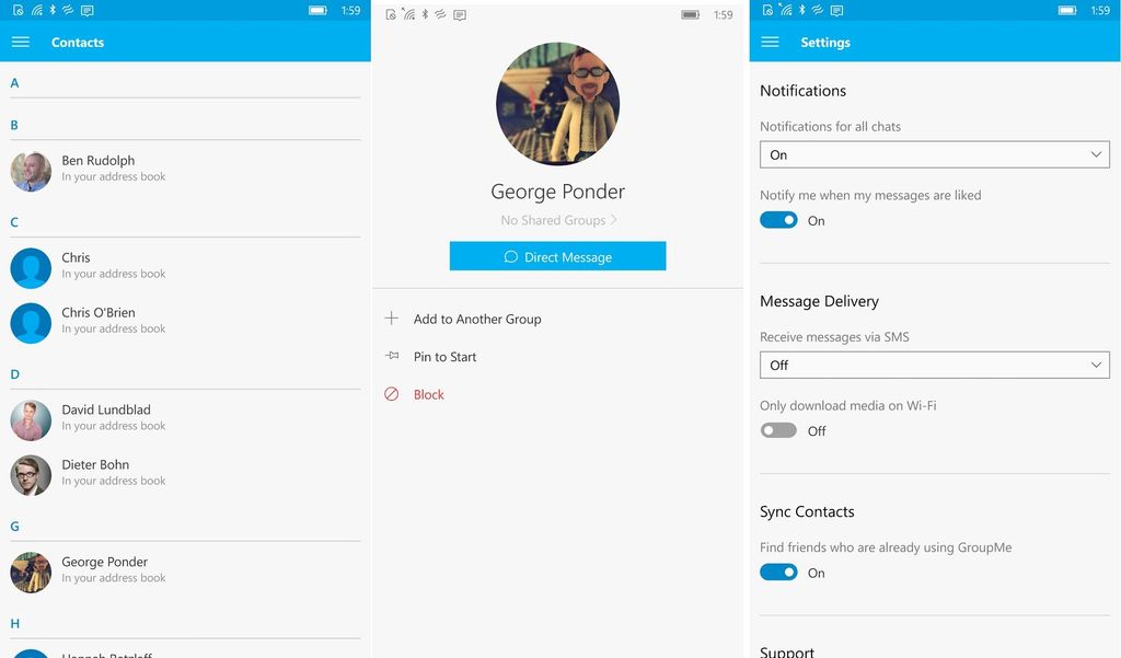 Microsoft launches version of GroupMe texting app for Windows 10 Mobile ... Microsoft launches version of GroupMe texting app for Windows 10 Mobile ...