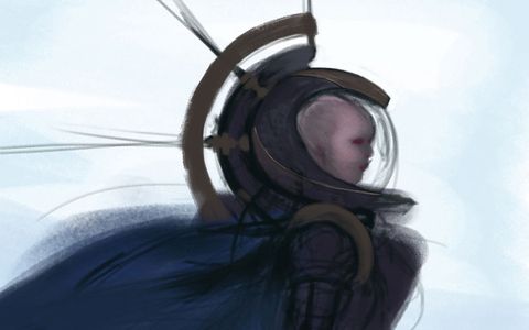 How to paint curved glass on a space helmet | Creative Bloq