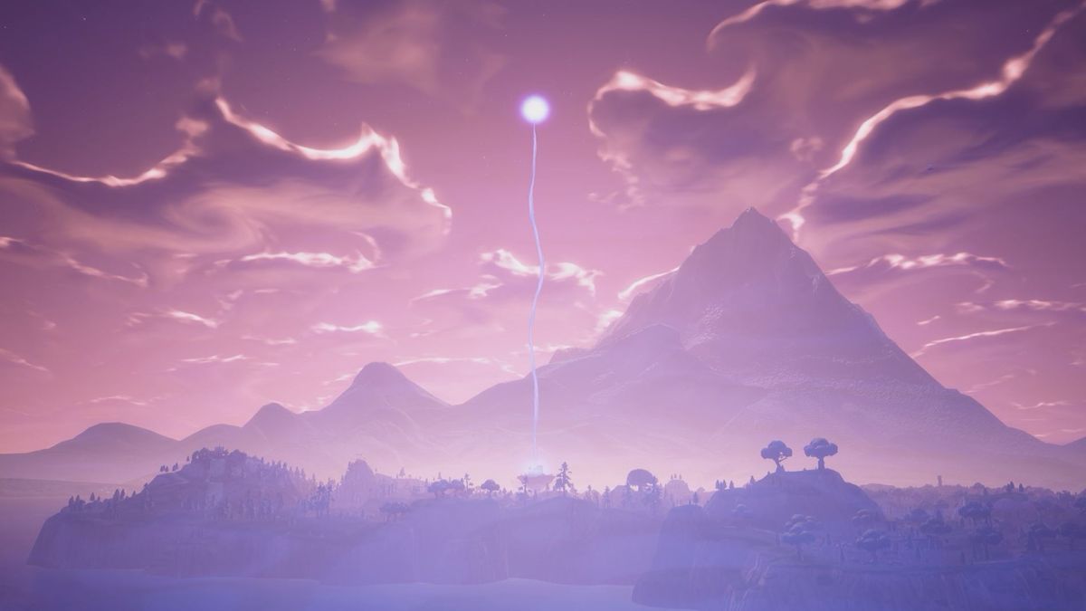 Fortnite's floating island update: it's summoning something over Loot ...