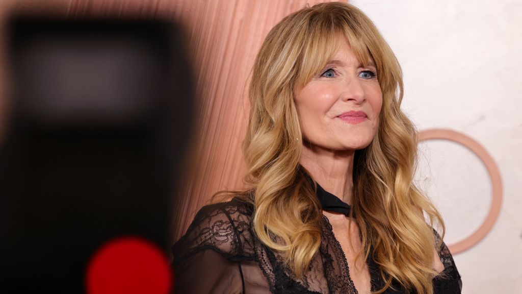 Laura Dern's waves and fringe at the 2025 Oscars are so chic | Woman & Home