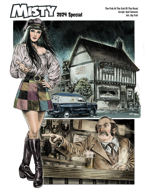 Classic British horror comic Misty is returning with a new anthology ...