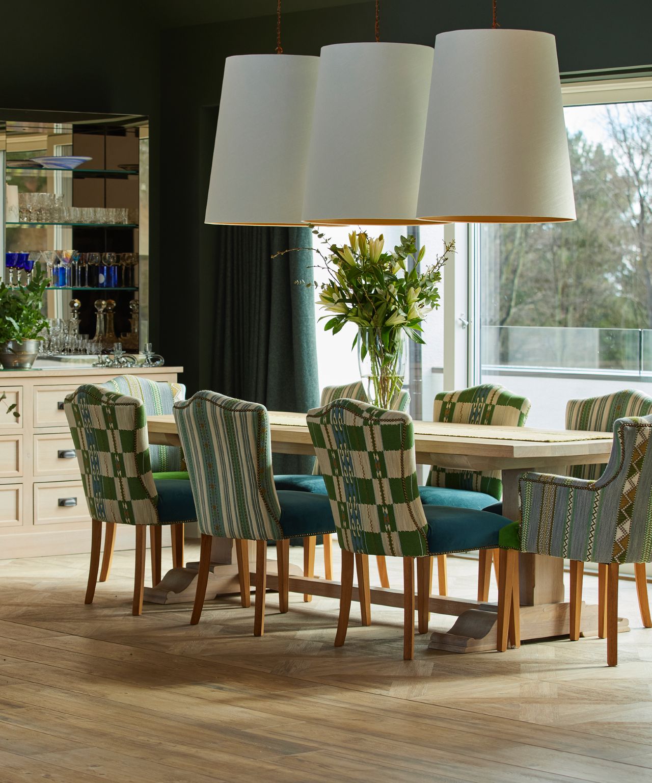 10 green dining room ideas that will lift a tired space | Real Homes