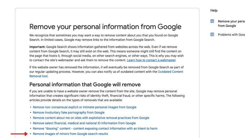 How to remove images of yourself from Google search results | Android ...