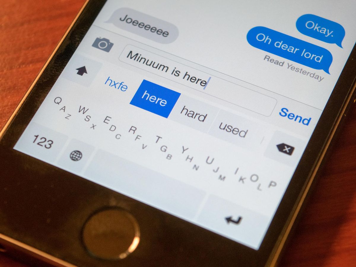 Minuum resizing keyboard comes to iOS to alleviate your autocorrect ...