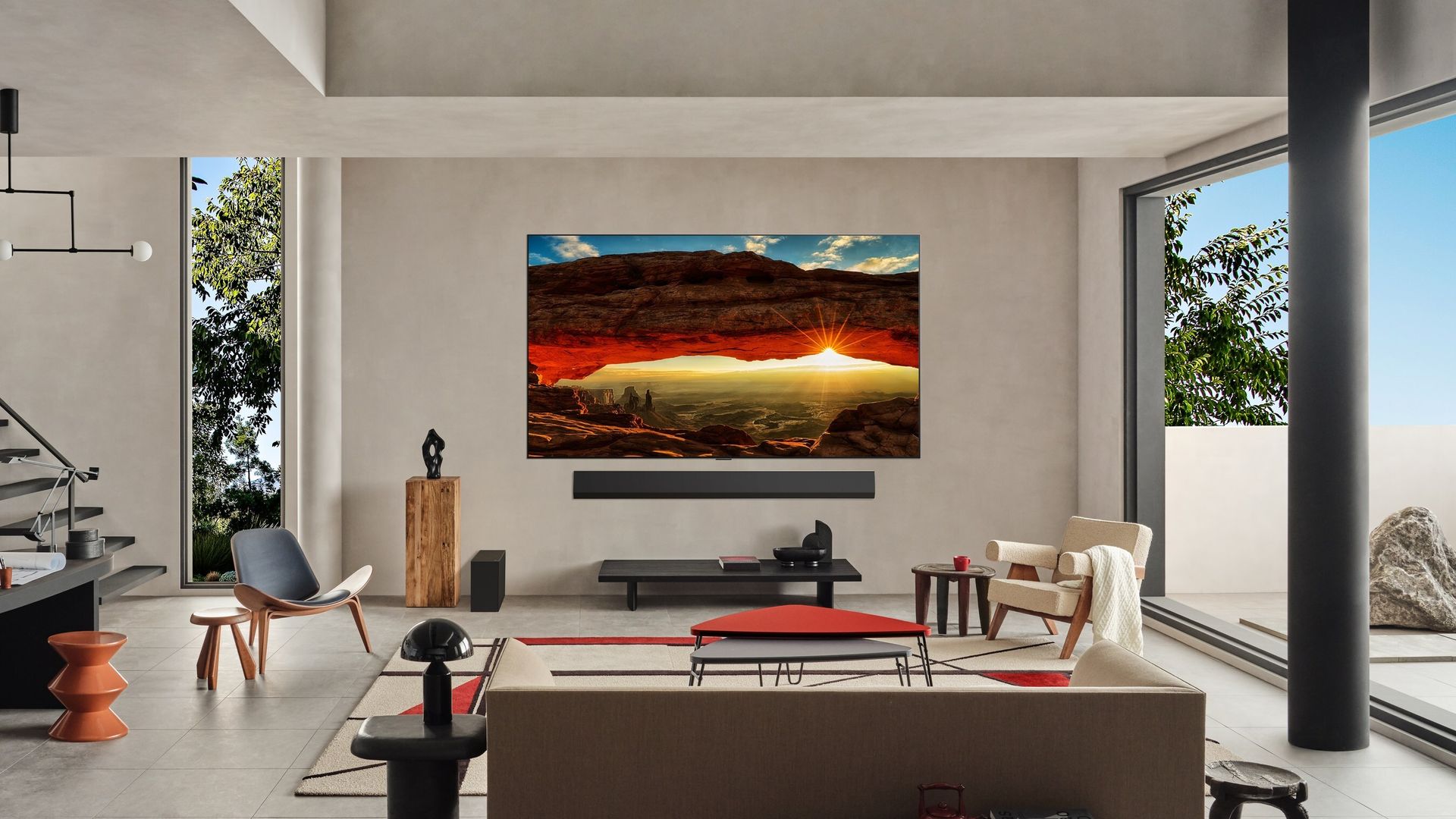 The LG G6 OLED TV is brighter than the G5 and blacker in ambient light ...