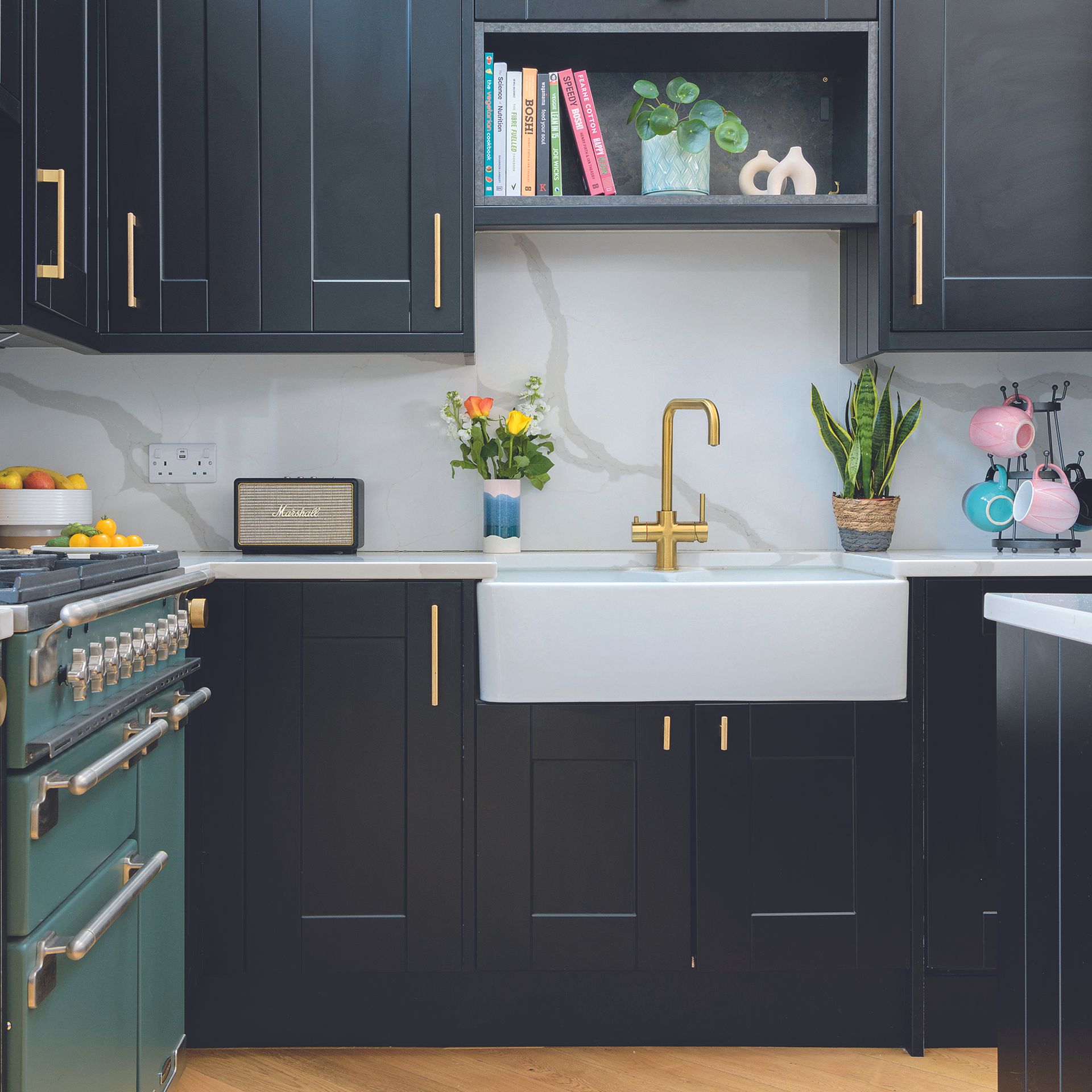 A kitchen library is the latest affordable decor trend | Ideal Home