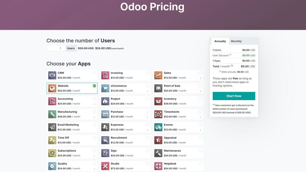 Odoo website builder review | TechRadar