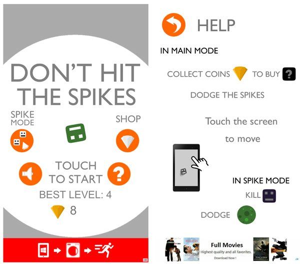 Don't Hit the Spikes, a fun game where the name says it all | Windows ...