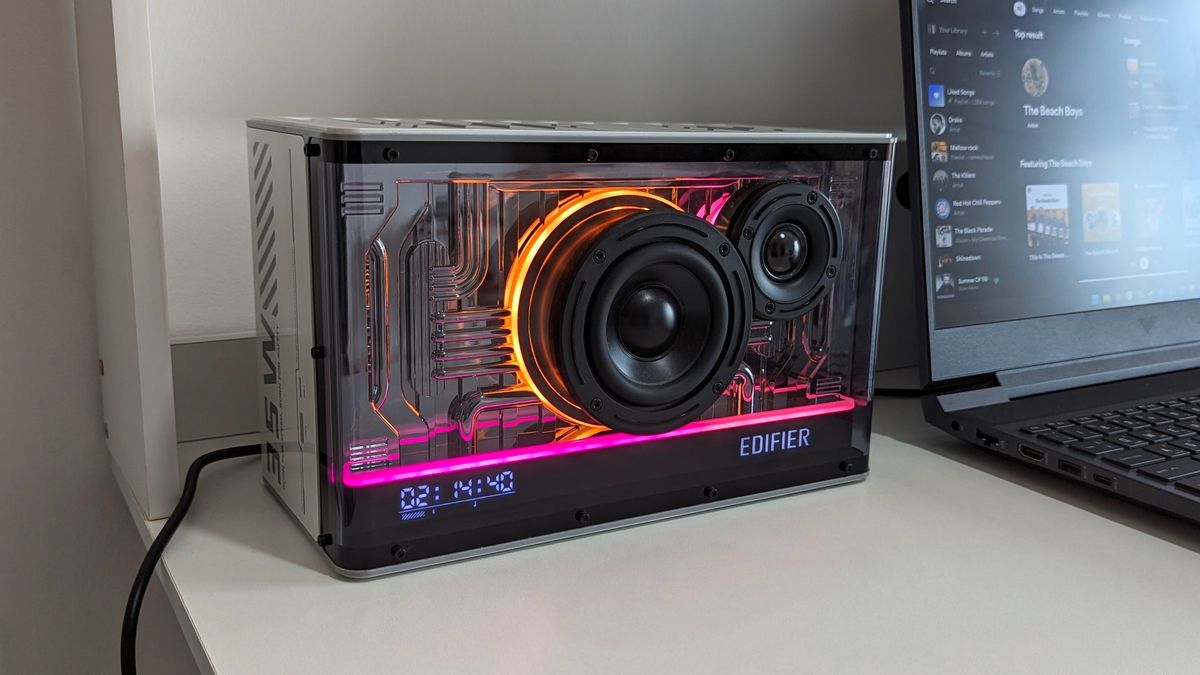 Zazz up your audio with the Edifier QD35 Bluetooth speaker | Windows ...