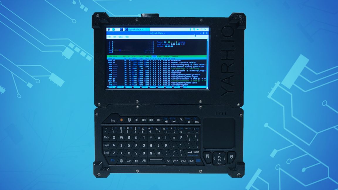 YARH.IO MKI Raspberry Pi Handheld is Made for Hackers | Tom's Hardware