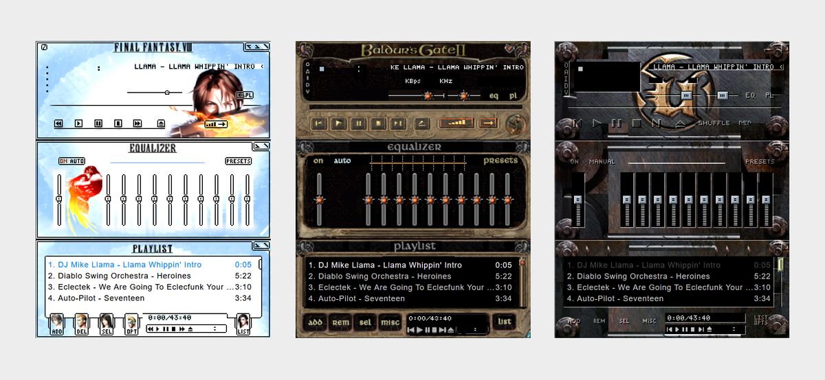 These old gaming Winamp skins are both incredibly badass and a ...