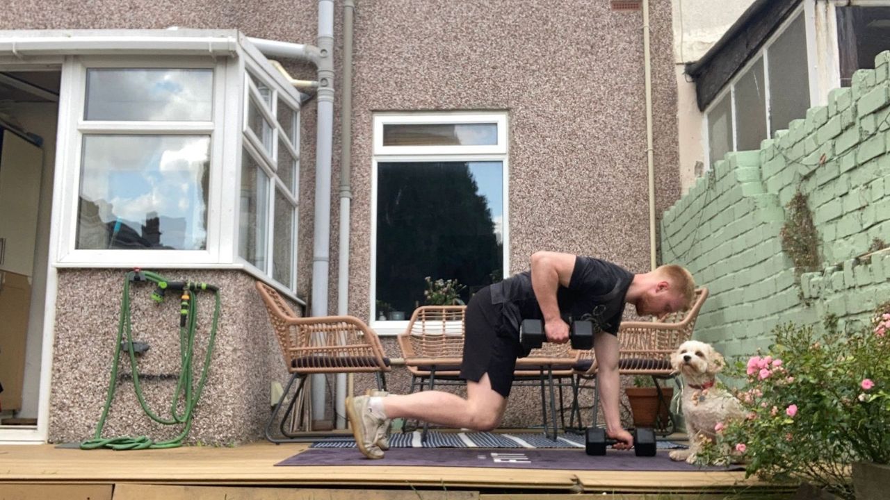 I tried this four-move full-body dumbbell workout, and the results were ...