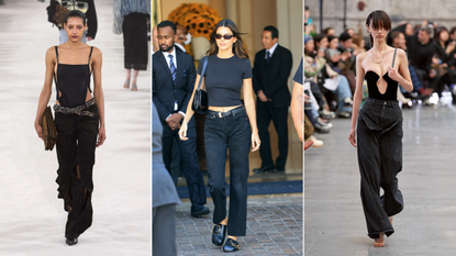 How to Style All-Black Outfits, According to the Runways | Marie Claire