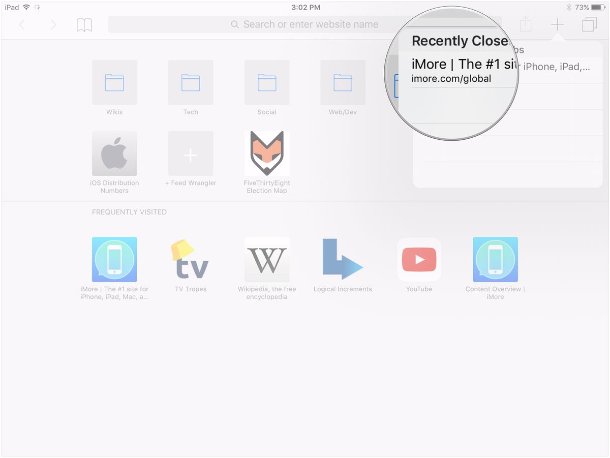 How to view recently closed tabs in Safari on your iPhone or iPad | iMore