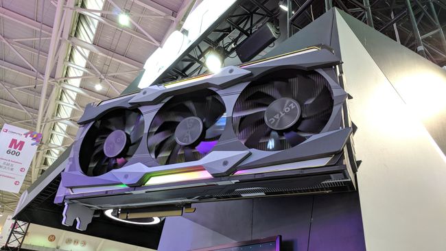 Zotac brought the biggest graphics card I've ever seen to Computex 2018 ...