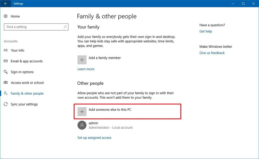 How to create a Windows 10 account with a custom name using your ...