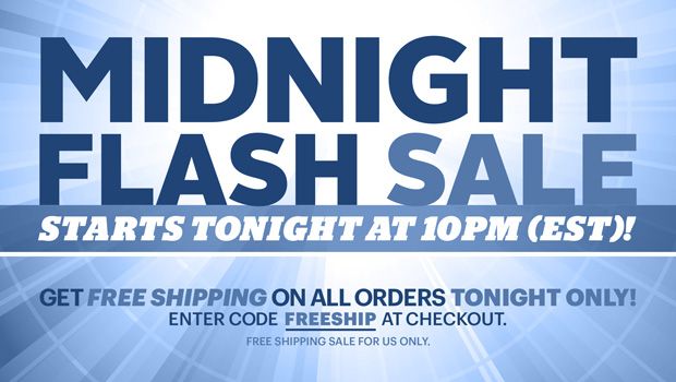 Guitar World's Midnight Flash Sale: Free Shipping on All Orders Tonight ...