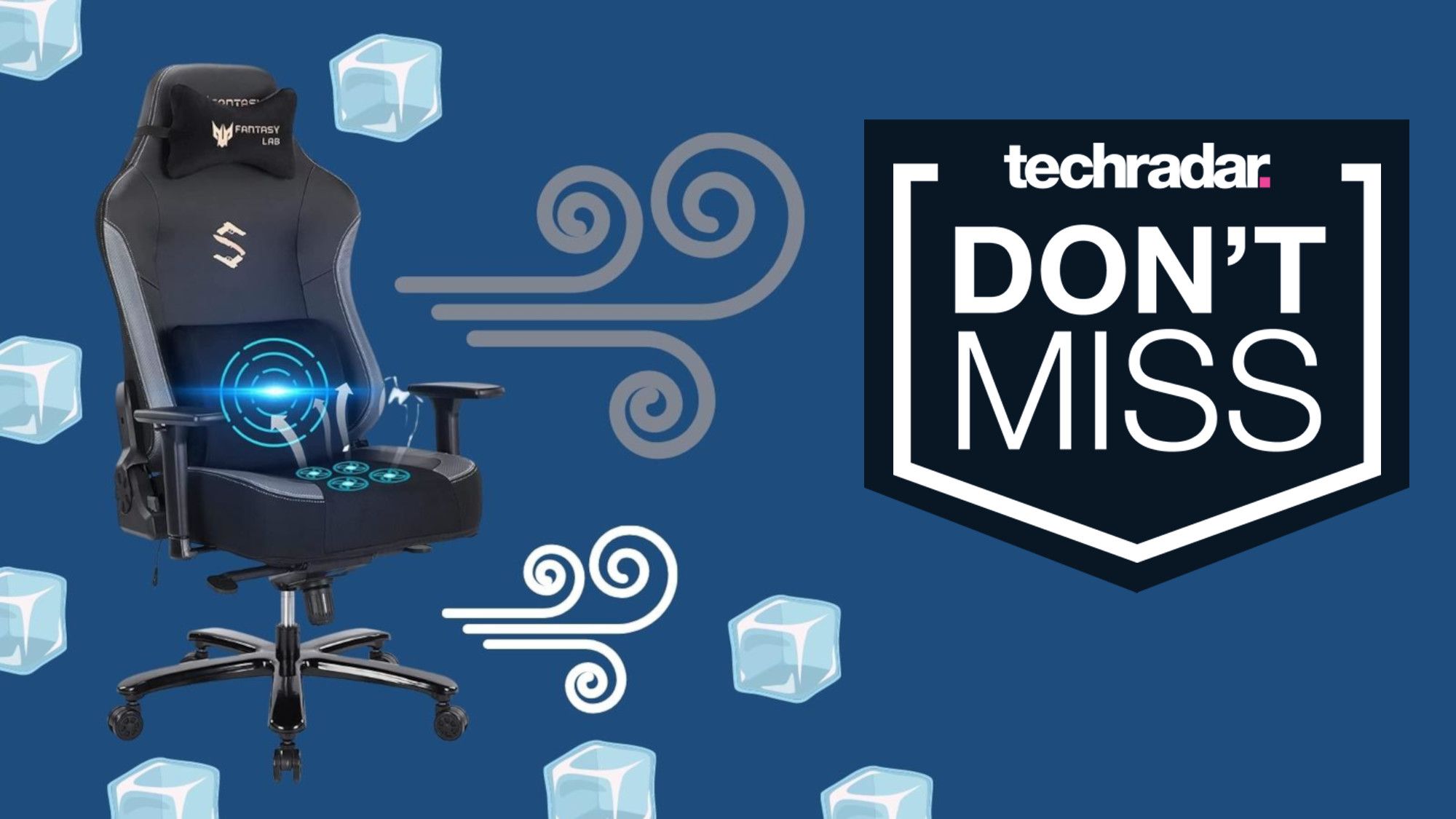 A gaming chair that keeps your butt cool? I'm a fan already | TechRadar