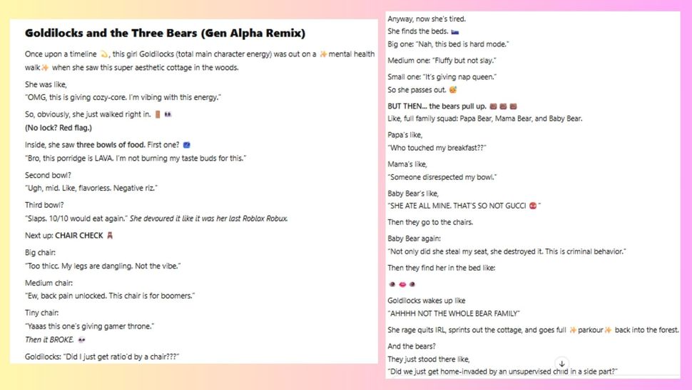 Inspired by the viral 'nerdy' professor who spoke fluent Gen Alpha, I ...