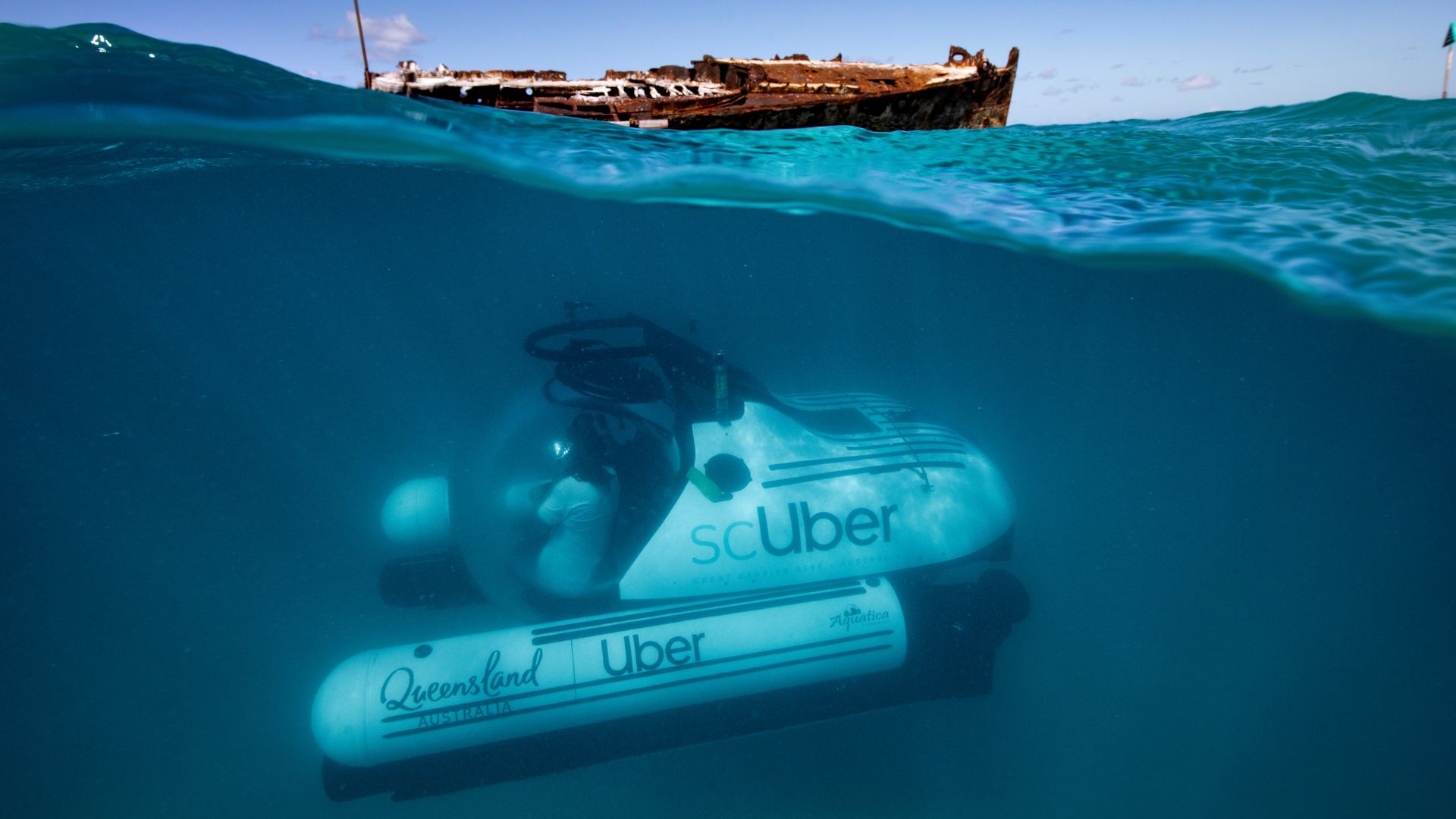 Uber launches ScUber: an underwater ride-hailing service | TechRadar