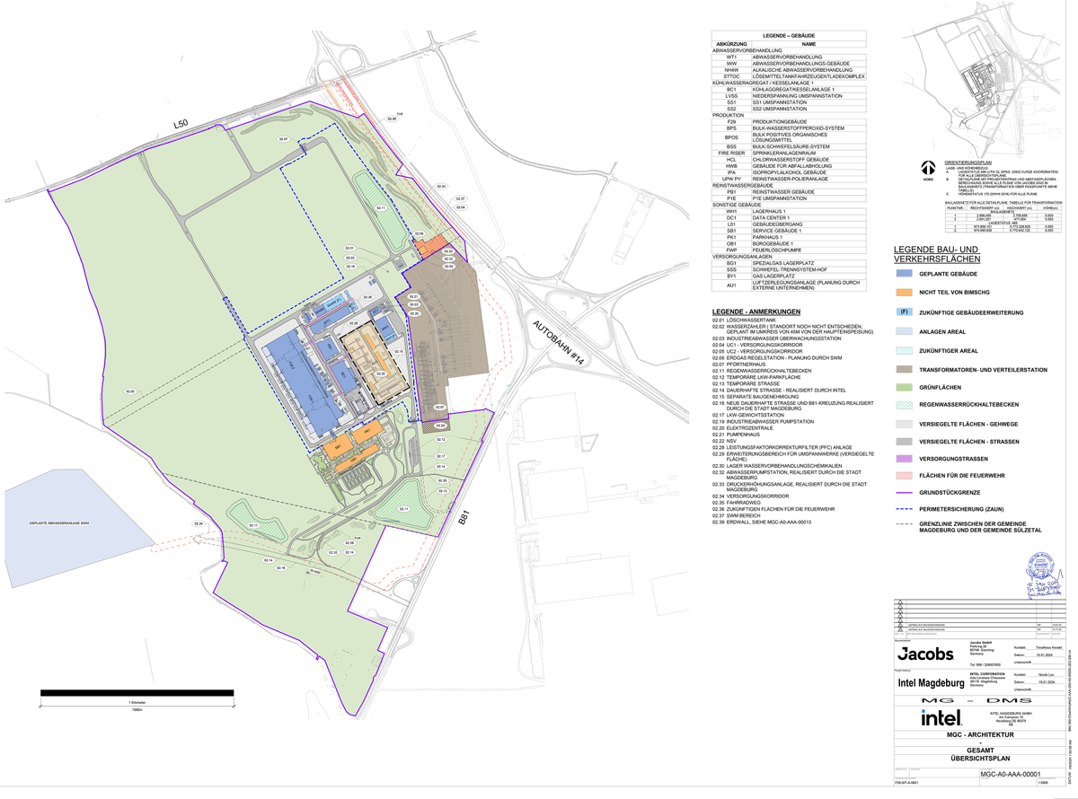 Intel submits schematics for chip fabs in Germany, two new fabs open in ...