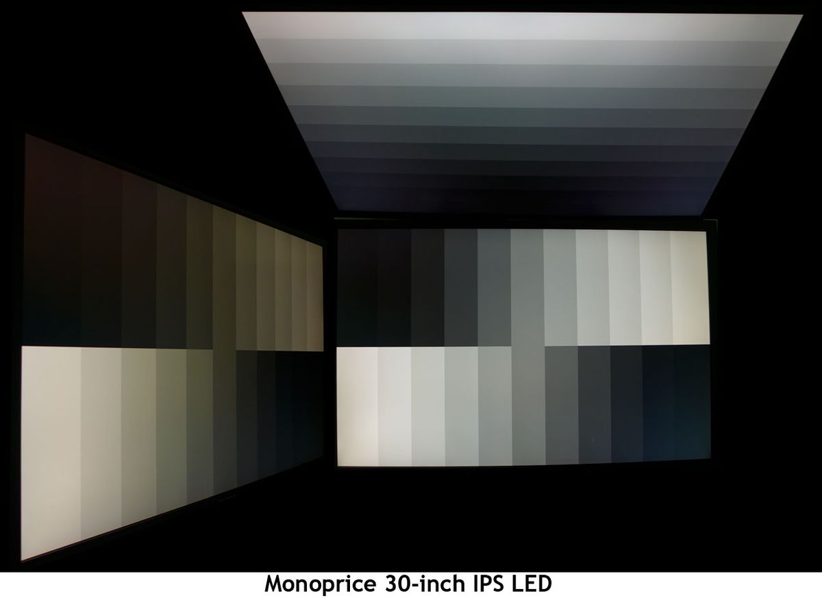 Monoprice 30-inch Viewing Angles, Uniformity, Response, Lag
