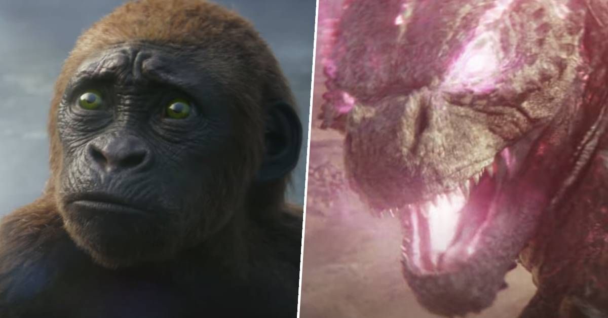 First Godzilla x Kong trailer features a baby Kong and a supercharged ...