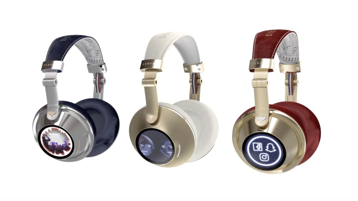 The future of headphones: touchscreen displays and integrated streaming ...